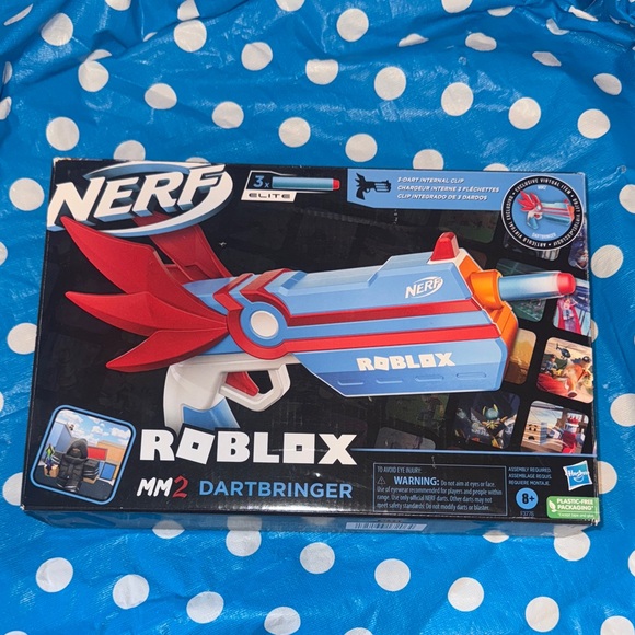Nerf | Toys | Nerf Roblox Mm2 Dartbringer With Exclusive Virtual Item ...